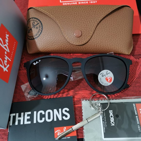 Ray-Ban | Accessories | Rayban Erika Rb471 Polarized Mirror Sunglasses ...